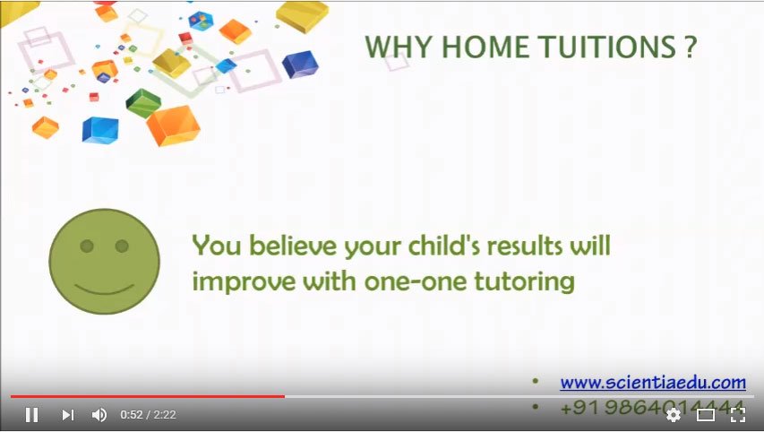Why home tuition ? - Online Learning Platform